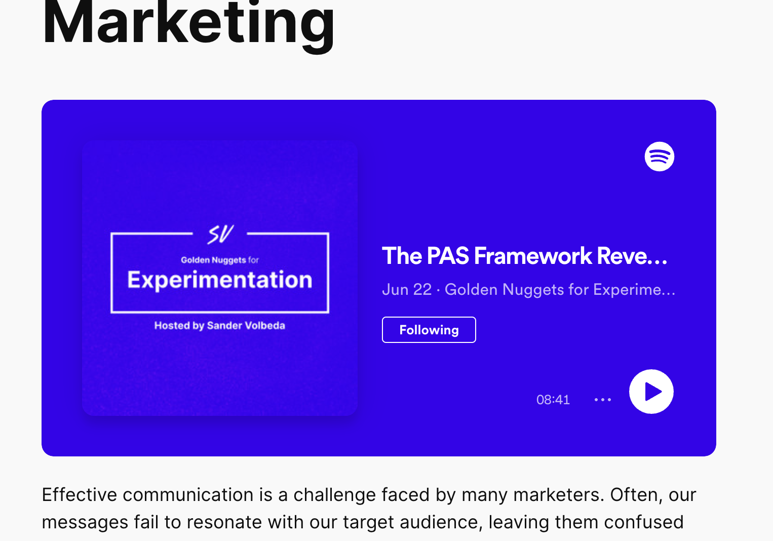 The PAS Framework: Mastering Emotional Marketing